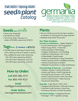 Germania Seed Company - ph: 800-380-4721