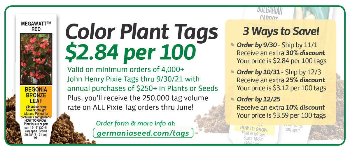 Germania Seed Company - ph: 800-380-4721